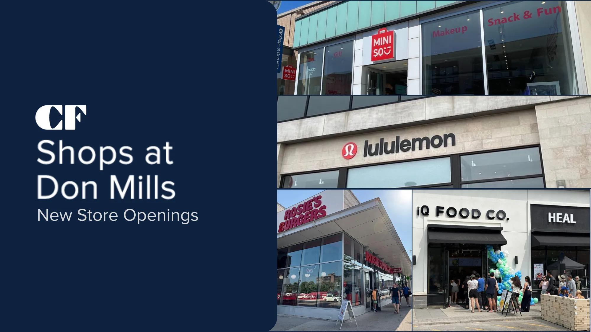 CF Shops at Don Mills Openings 2Q25